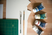 Basic hand printing techniques! :)